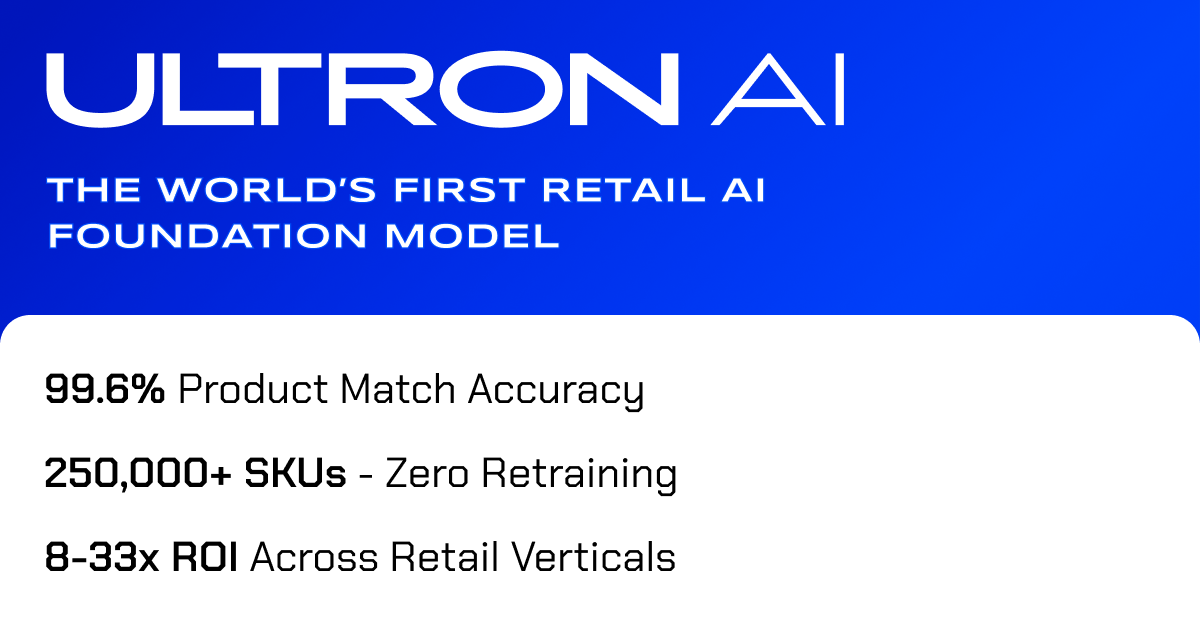 UltronAI - The World's First Retail AI Foundation Model